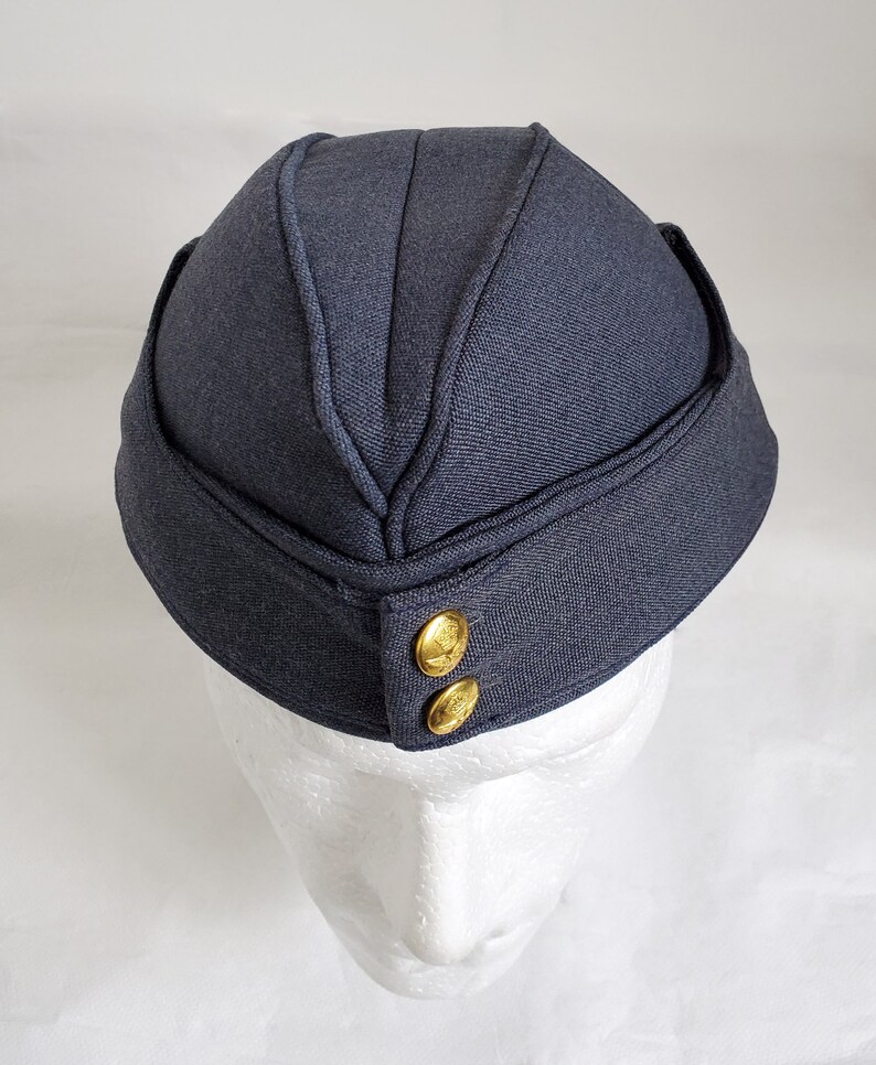 Royal Air Force Side Cap Side Cap WW2 Style Hat Kings Crown - Etsy