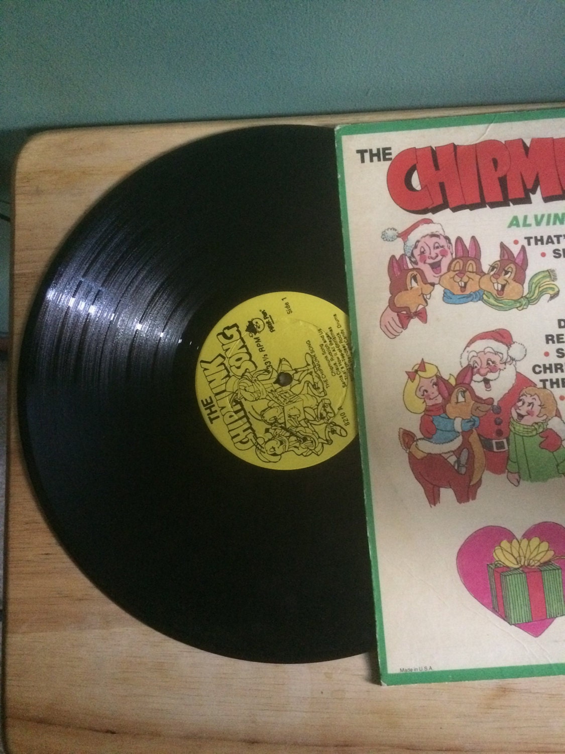 The Chipmunk Song Vinyl Record Album - Etsy
