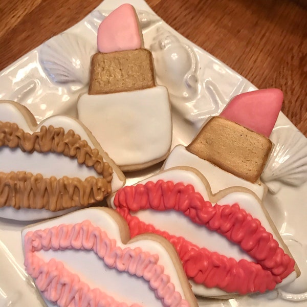 Lipstick Cookies - Etsy