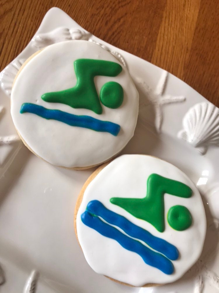 Swimming Cookies - Etsy