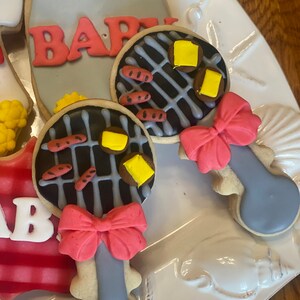 Baby Q Shower Cookies - Etsy