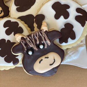 Cow Themed Cookies - Etsy