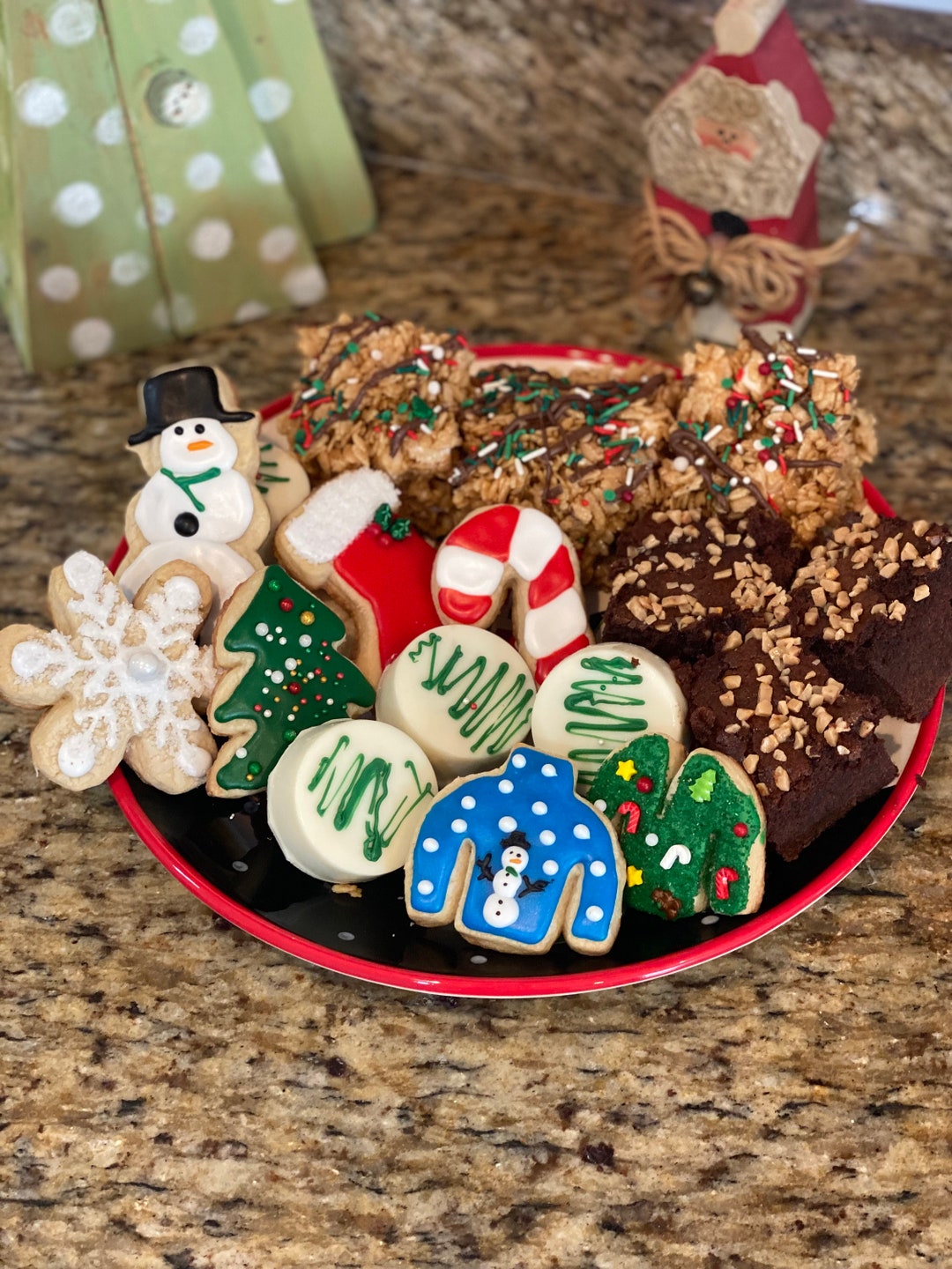 Christmas Holiday Treat Box - Etsy