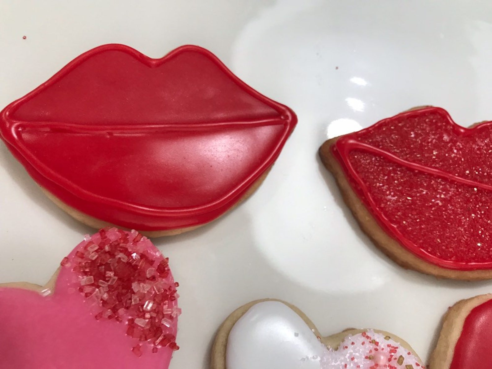 Lip Cookies - Etsy