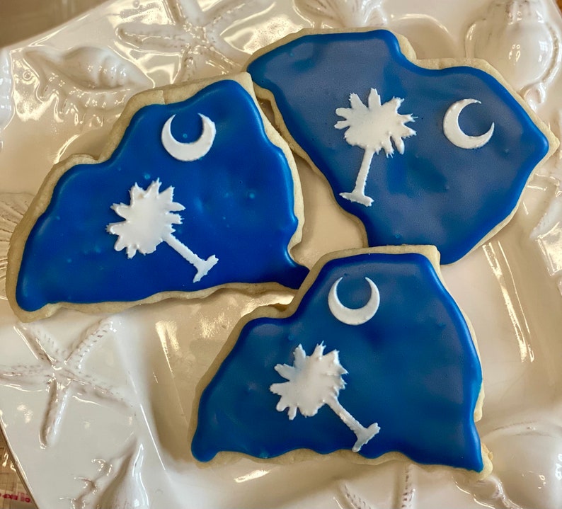 South Carolina Cookies - Etsy