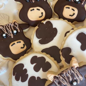 Cow Themed Cookies - Etsy