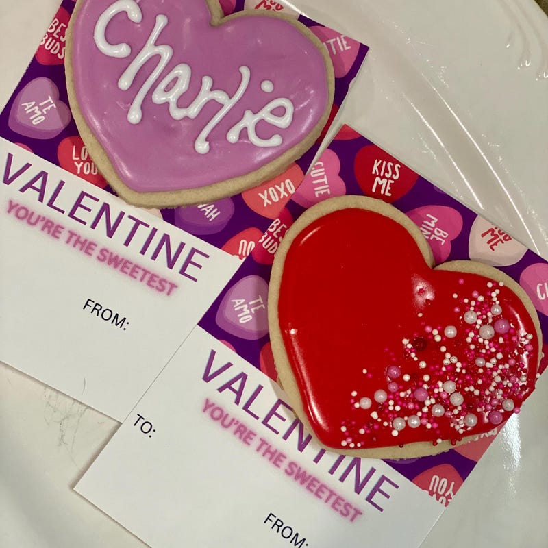 Valentines Day Cookies - Etsy