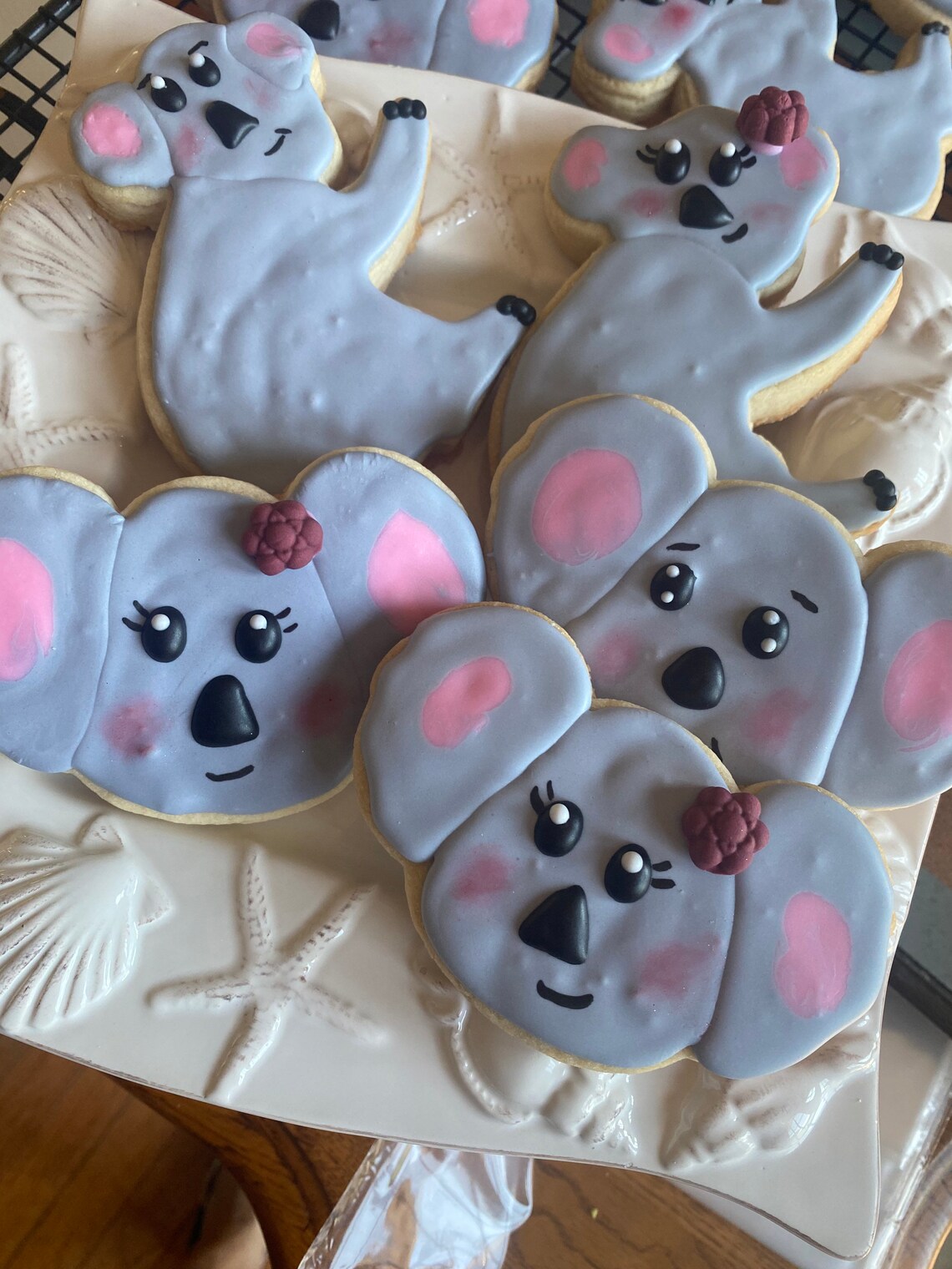 Koala Bear Cookies - Etsy