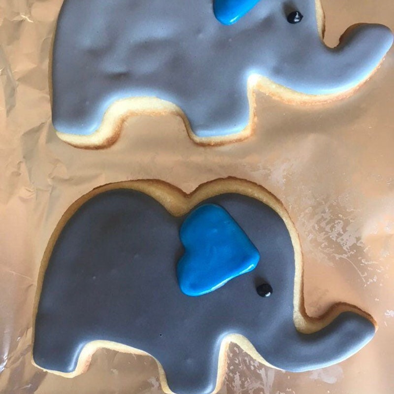 Elephant Cookies - Etsy