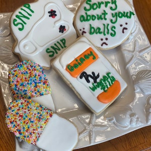 Vasectomy Cookies - Etsy