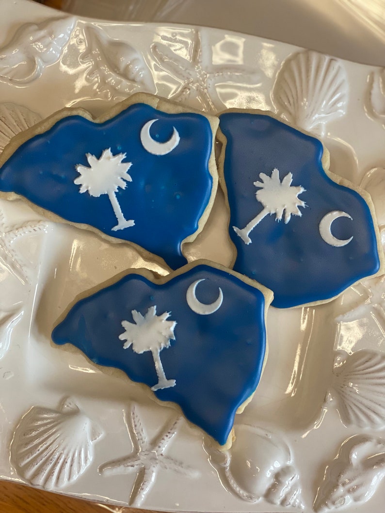 South Carolina Cookies - Etsy