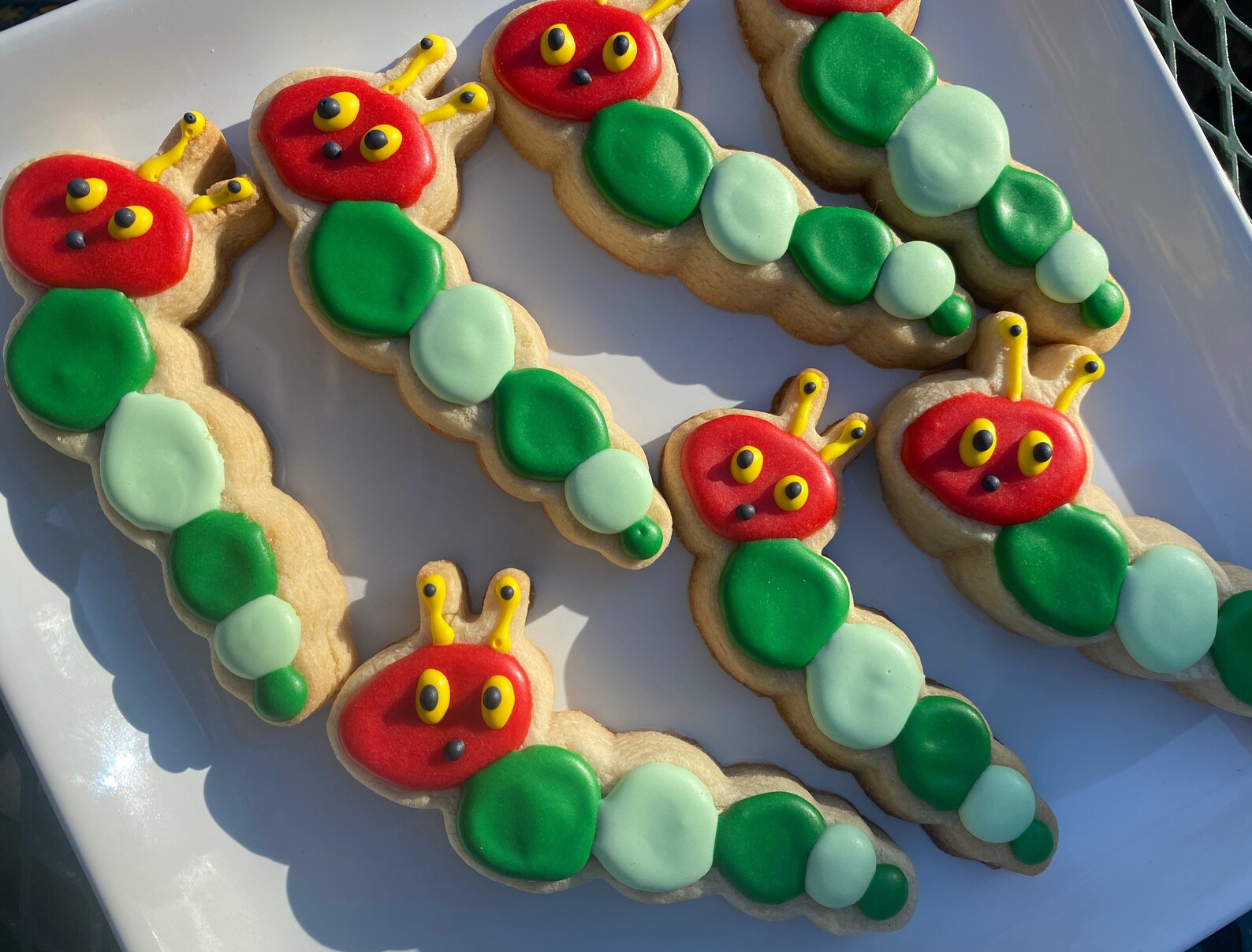 Caterpillar Cookies - Etsy