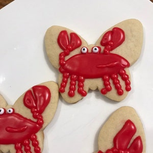 Crab Cookies - Etsy