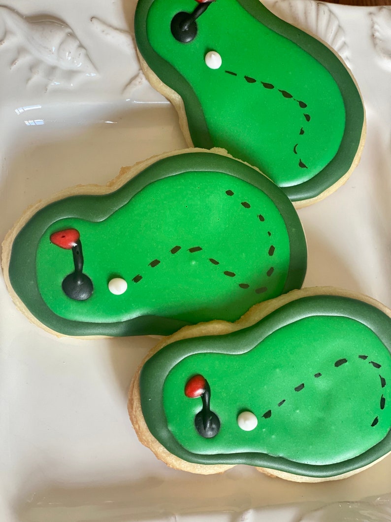 Golf Cookies - Etsy