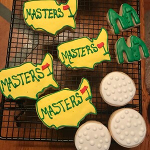 Golf Cookies - Etsy