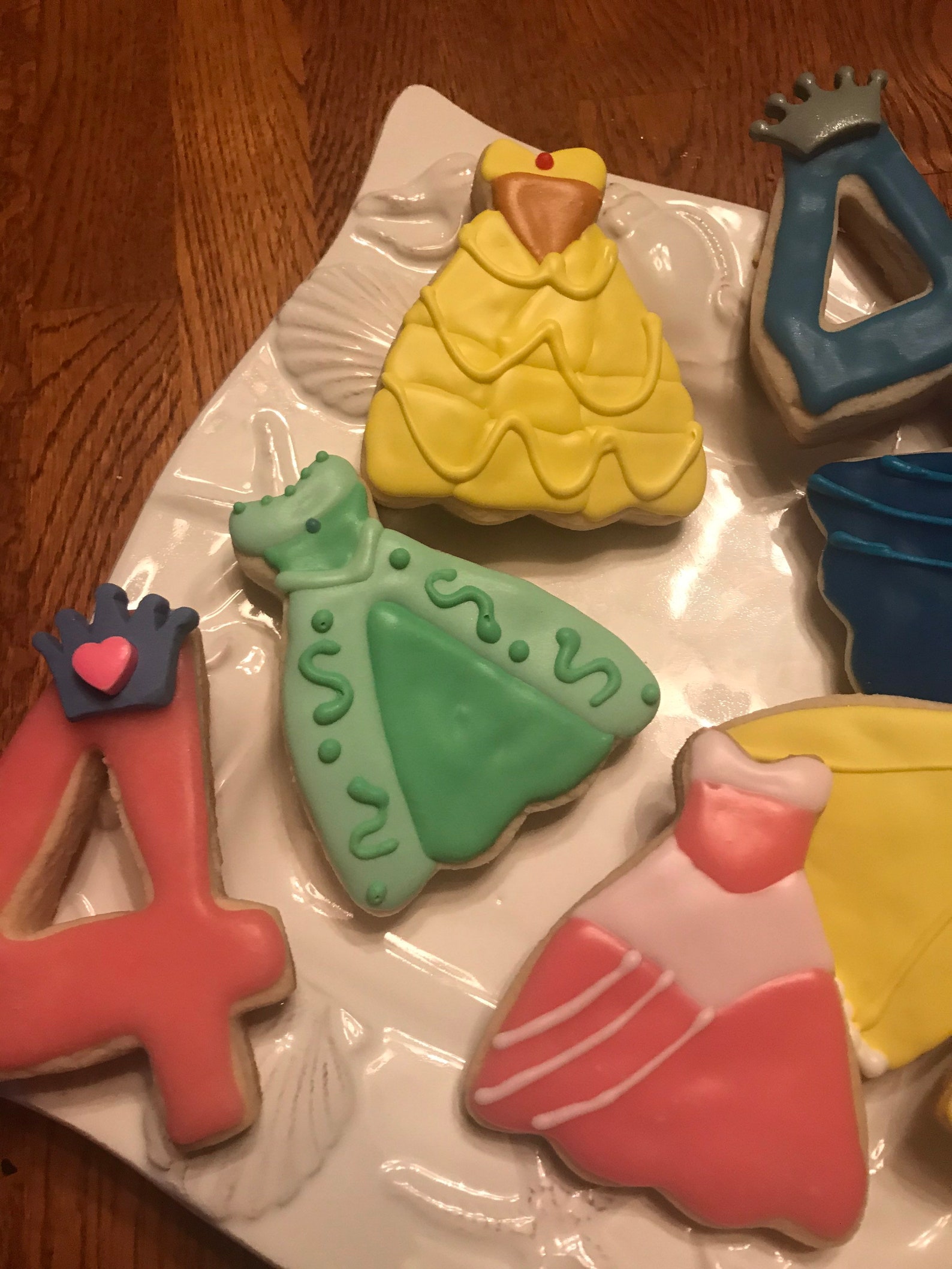 Princess Dress Cookies - Etsy