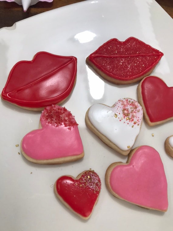 Lip Cookies - Etsy