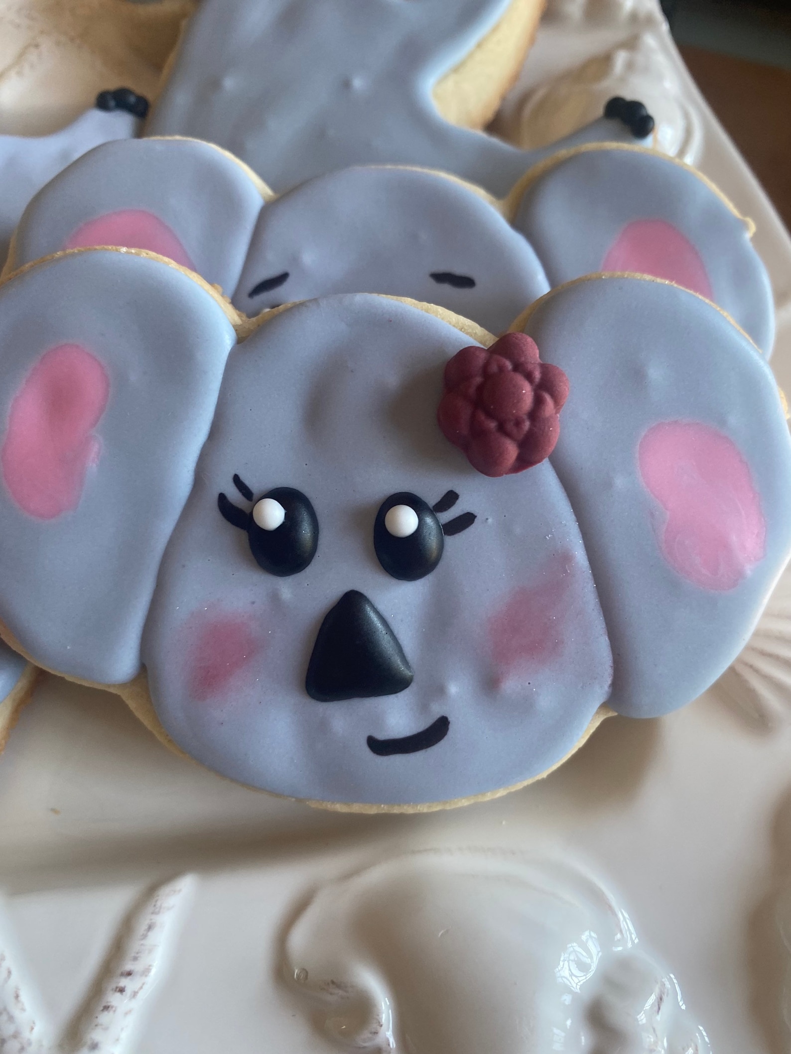 Koala Bear Cookies - Etsy
