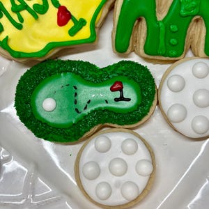 Golf Cookies - Etsy