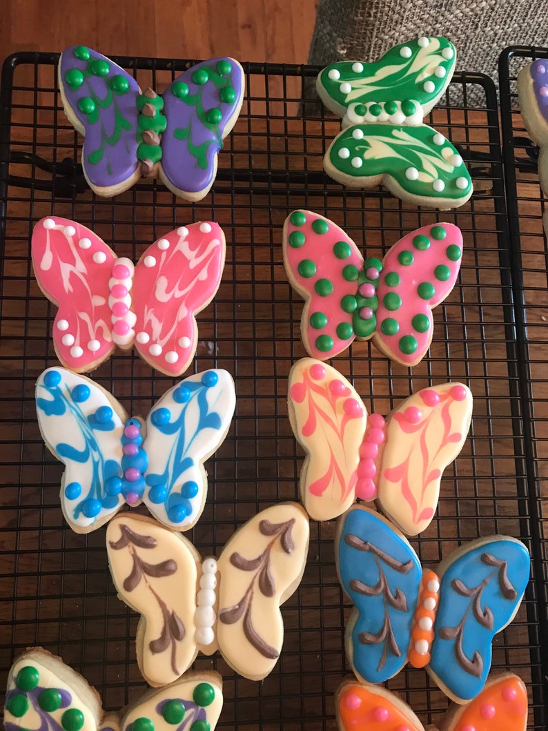 Butterfly Cookies - Etsy