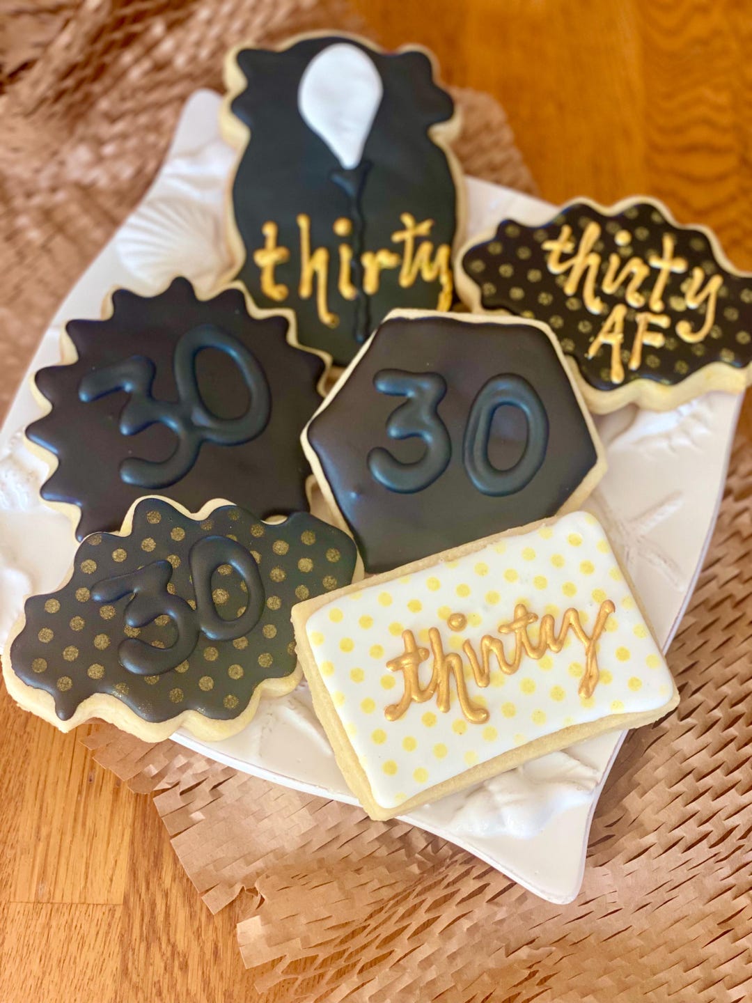30th Birthday Cookies - Etsy