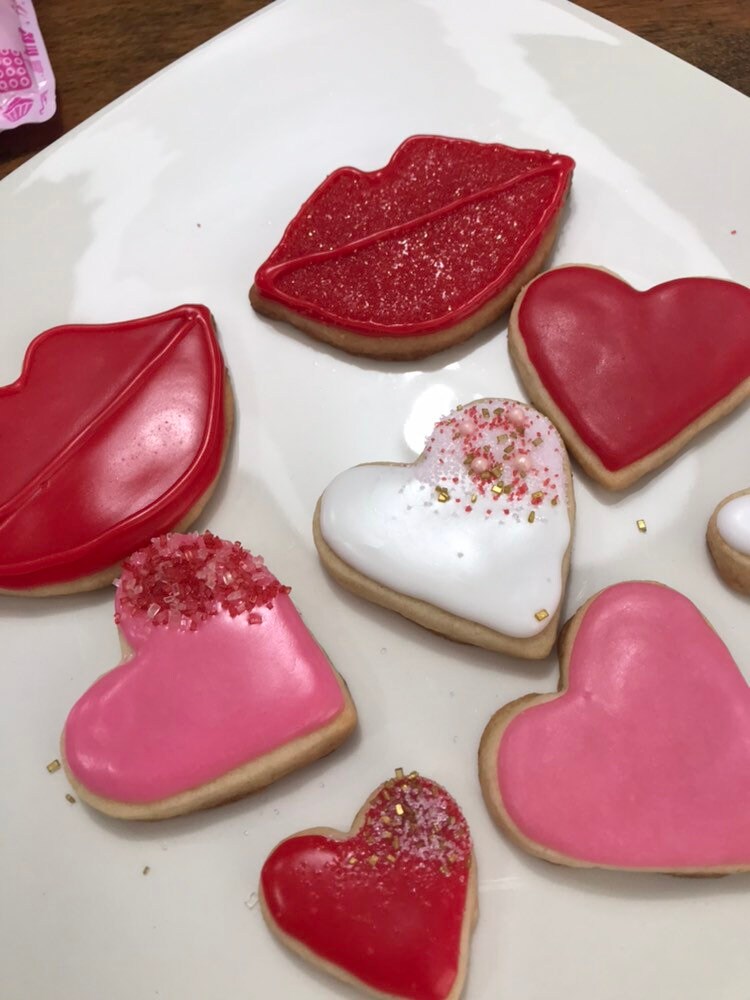 Lip Cookies - Etsy