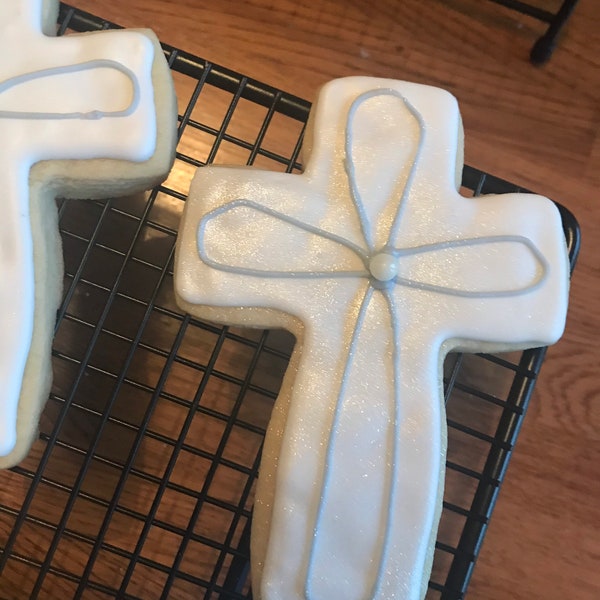 Cross Cookies - Etsy