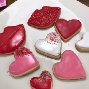 Lip Cookies - Etsy