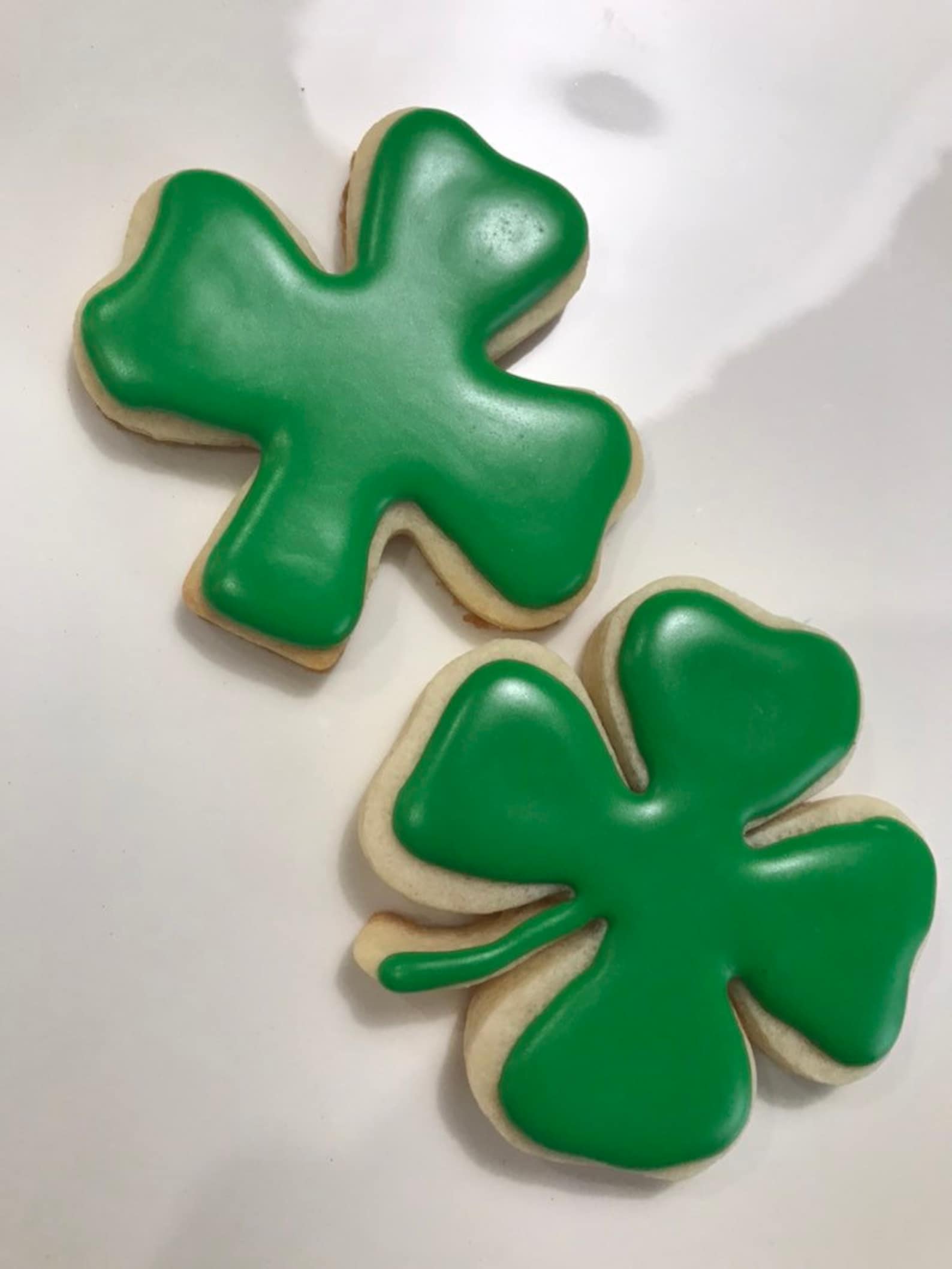 Shamrock Cookies - Etsy