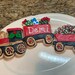Christmas Train Cookies - Etsy