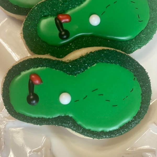 Golf Themed Cookies - Etsy