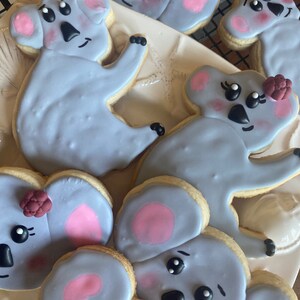Koala Bear Cookies - Etsy