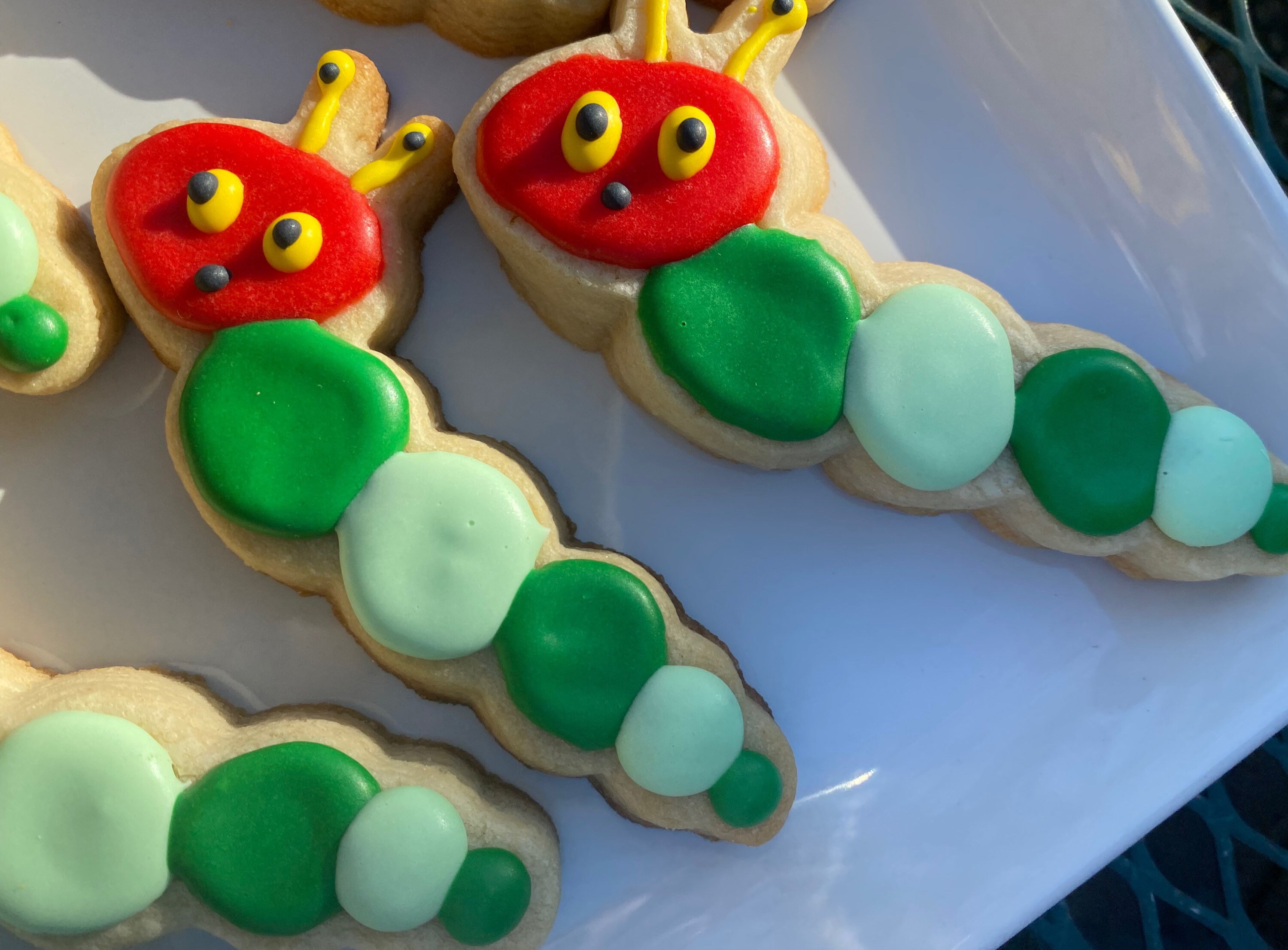 Caterpillar Cookies | Etsy