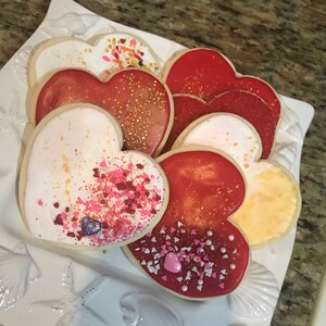 Assorted Heart cookies | Etsy