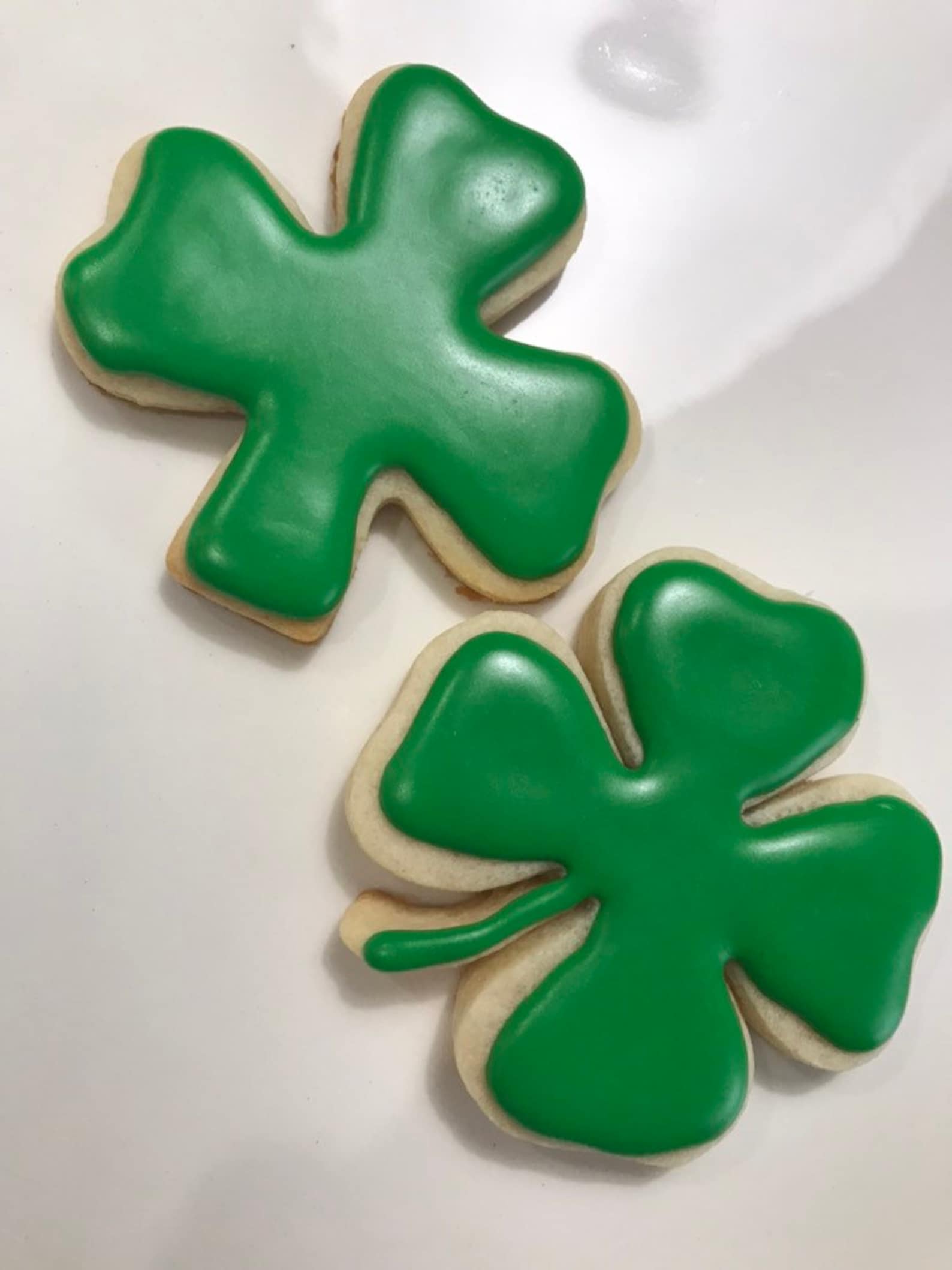 Shamrock Cookies - Etsy