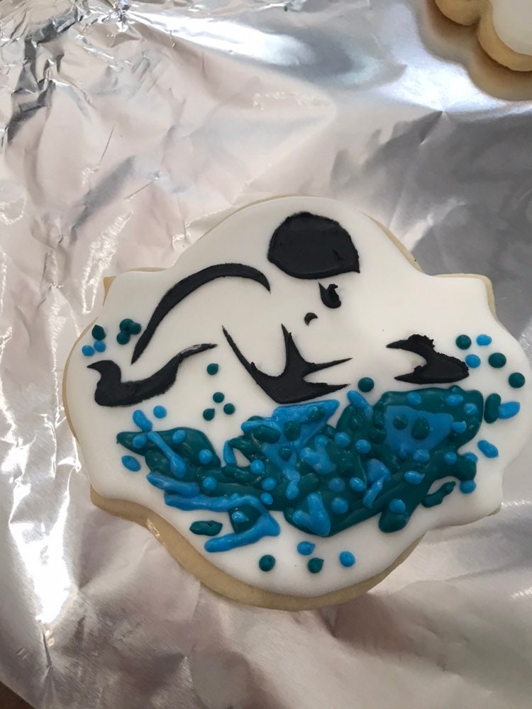 Swimming Cookies - Etsy
