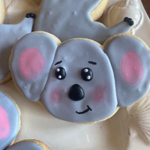Koala Bear Cookies - Etsy