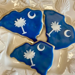 South Carolina Cookies - Etsy