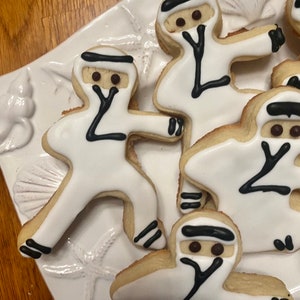 Ninja Cookies - Etsy