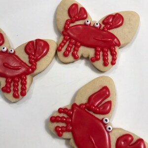 Crab Cookies - Etsy