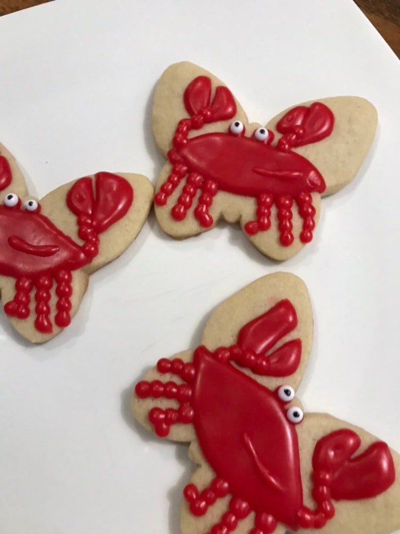 Crab Cookies - Etsy