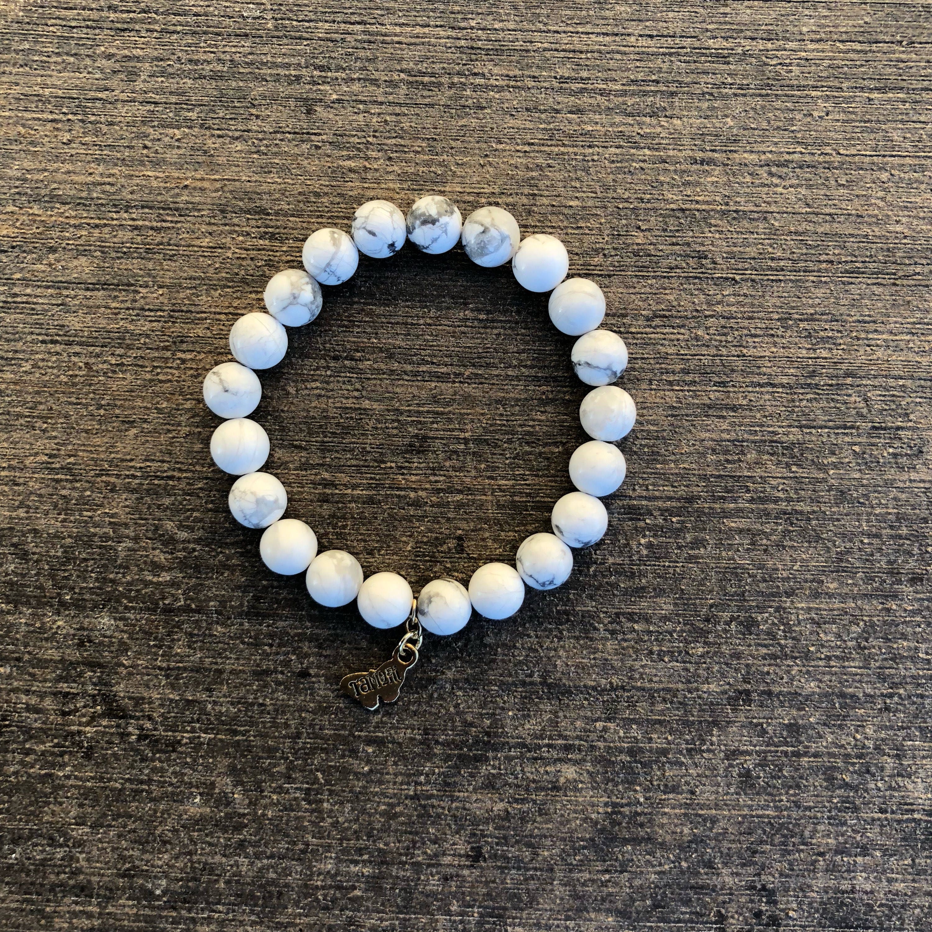 White Howlite Bracelet