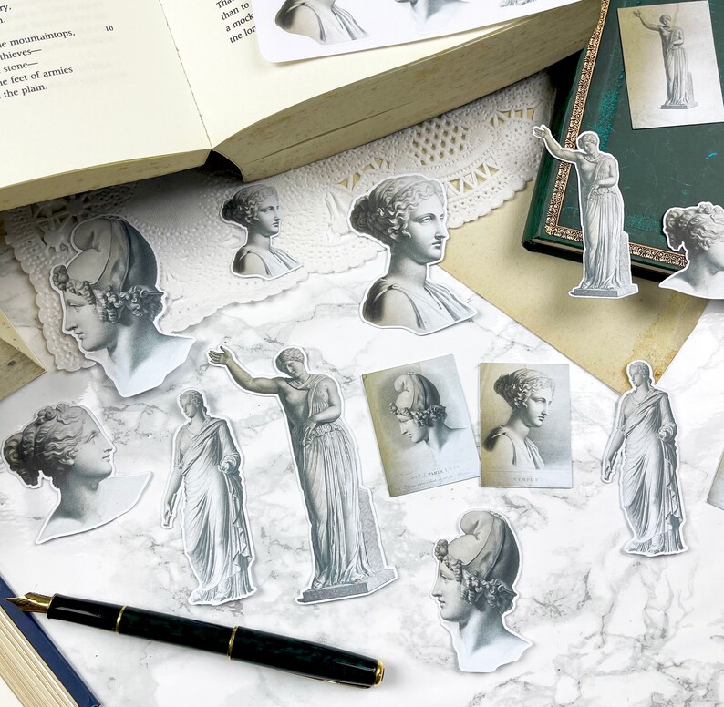 Classical Stickers Greco-roman Style Collection for Planners, Journals ...