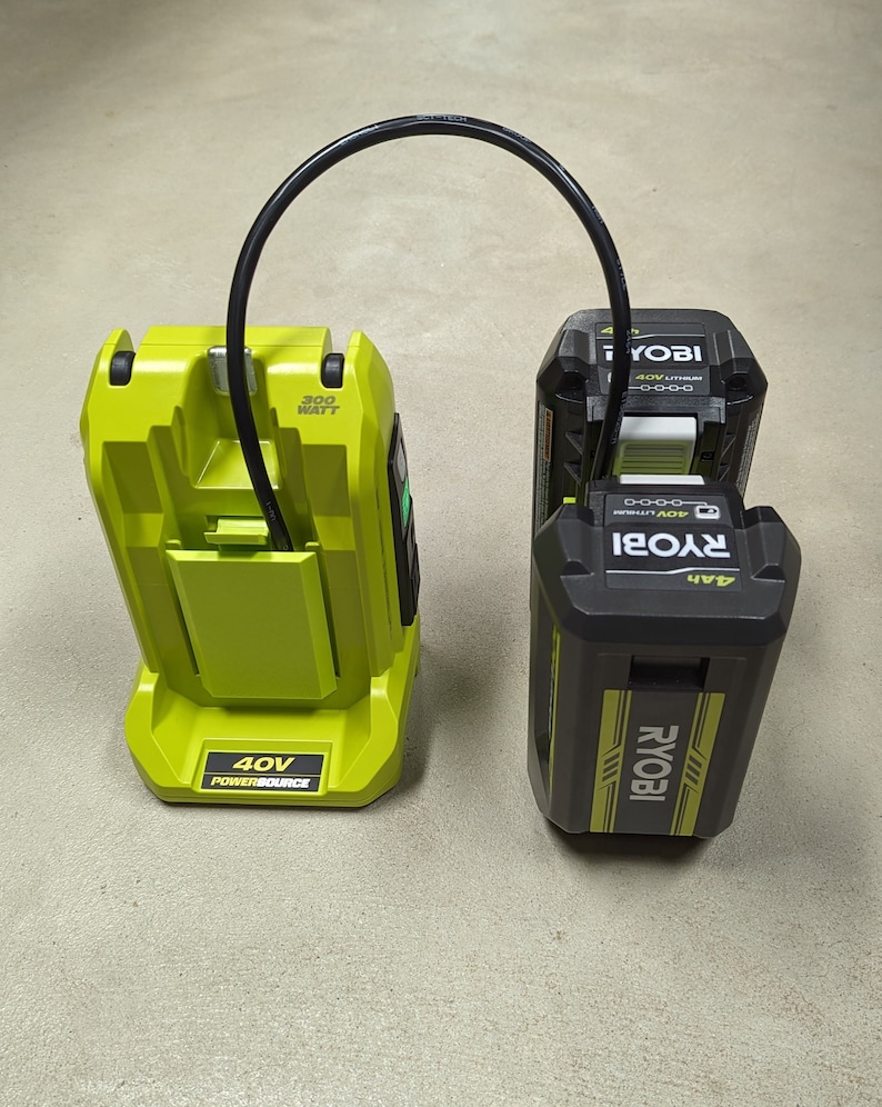 40v Dual Battery Adapter Wired to 40v Tools, Compatible With Ryobi - Etsy
