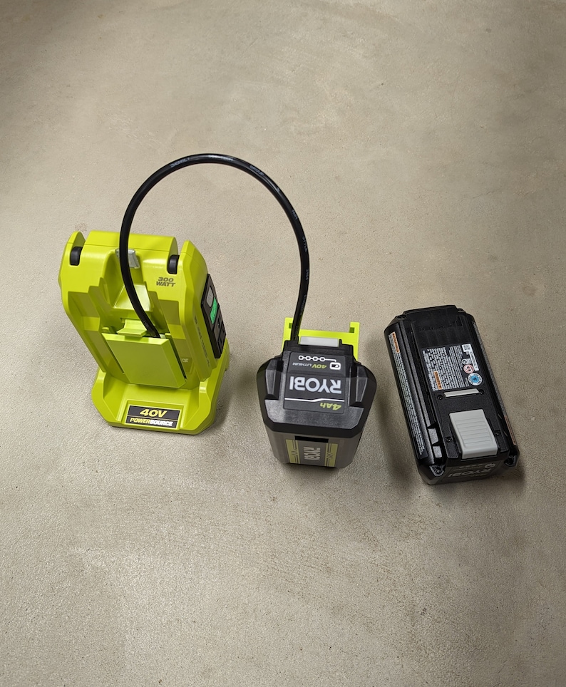 40v Dual Battery Adapter Wired to 40v Tools, Compatible With Ryobi - Etsy