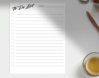 Starbucks to Do List, Planner, Productivity, Tasks, List, Checklist ...