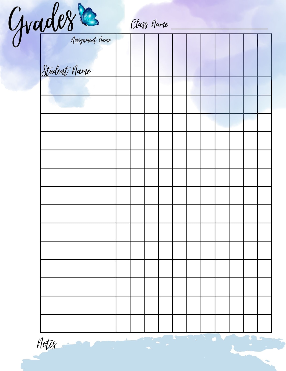 Butterfly Planner Teacher 2023-2024 - Etsy