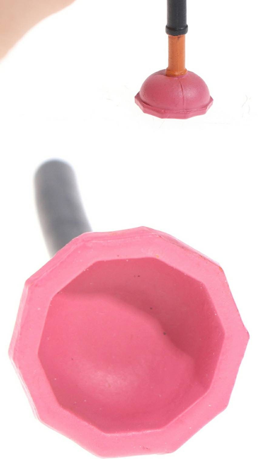 Miniature Dollhouse Accessories Pink Sink Plunger 1:12th Scale ...