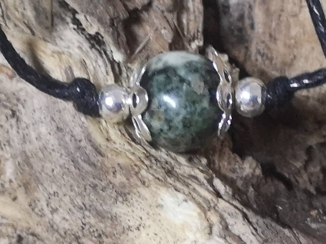 Ancient Preseli Bluestone Bead Pendant,choker Stonehenge Stone.gift ...