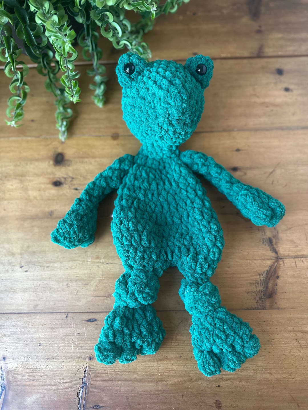 READY TO SHIP- Frog Snuggler | 16” Stuffed Crochet Toad | Animal ...